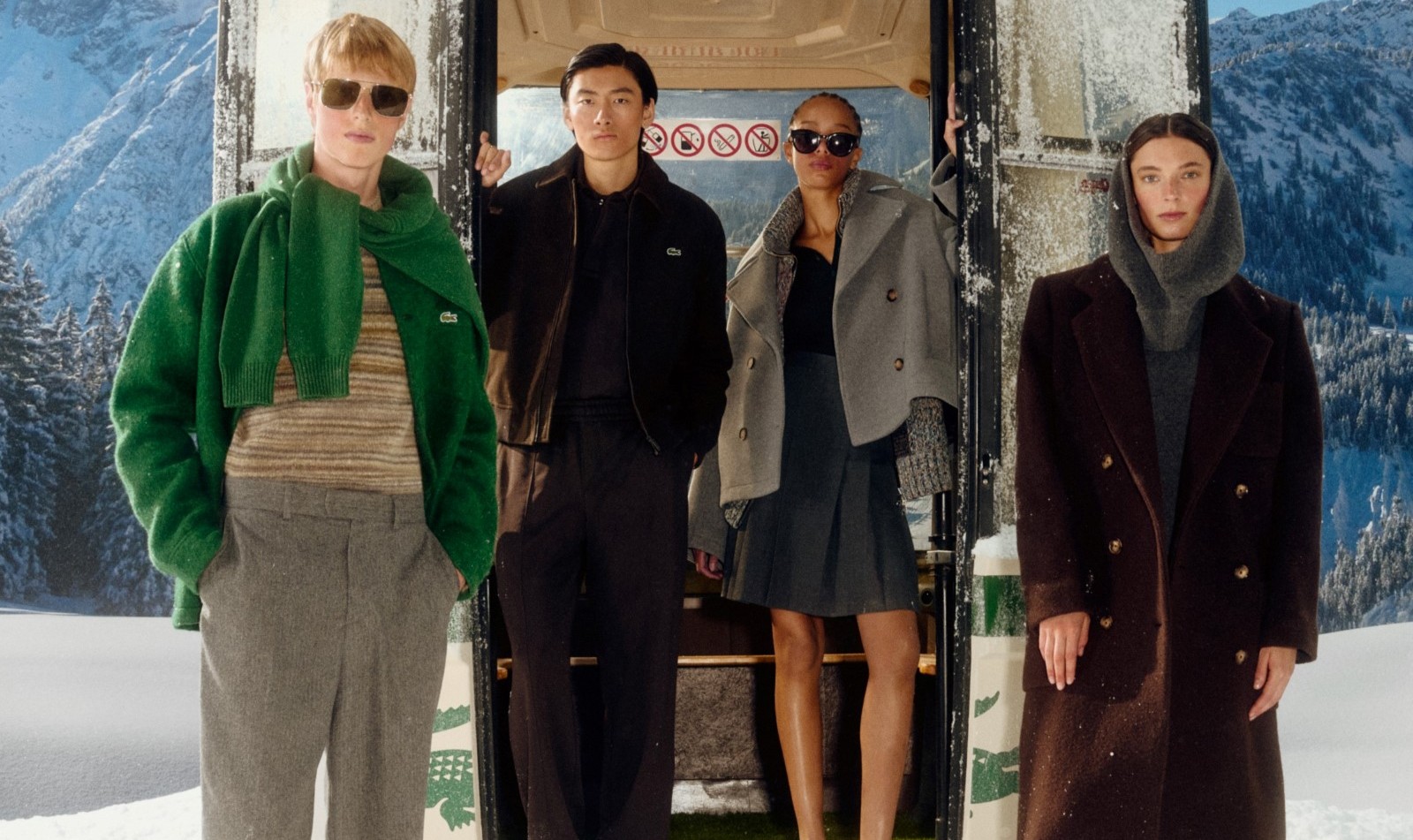 LACOSTE FW25: שכבות דקות, סריגים נוכחים וצבעים על-זמניים - Jour Magazine